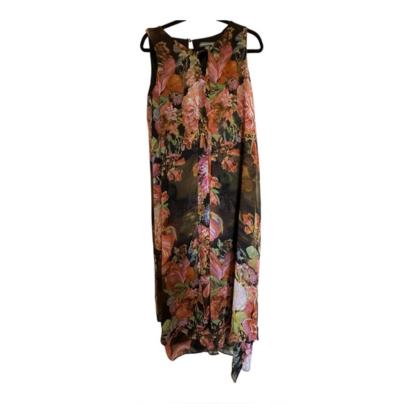 Dresses | Kate And Mallory Floral Sleeveless Maxi Dress Size M | Poshmark